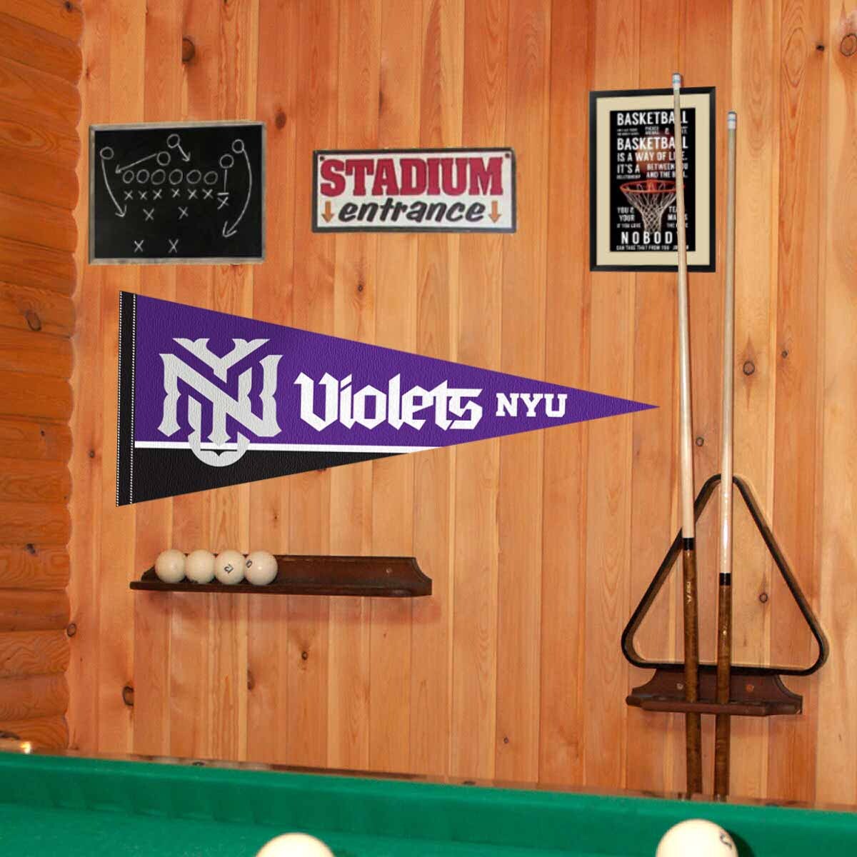 New York University 12x30 Felt Pennant | eBay