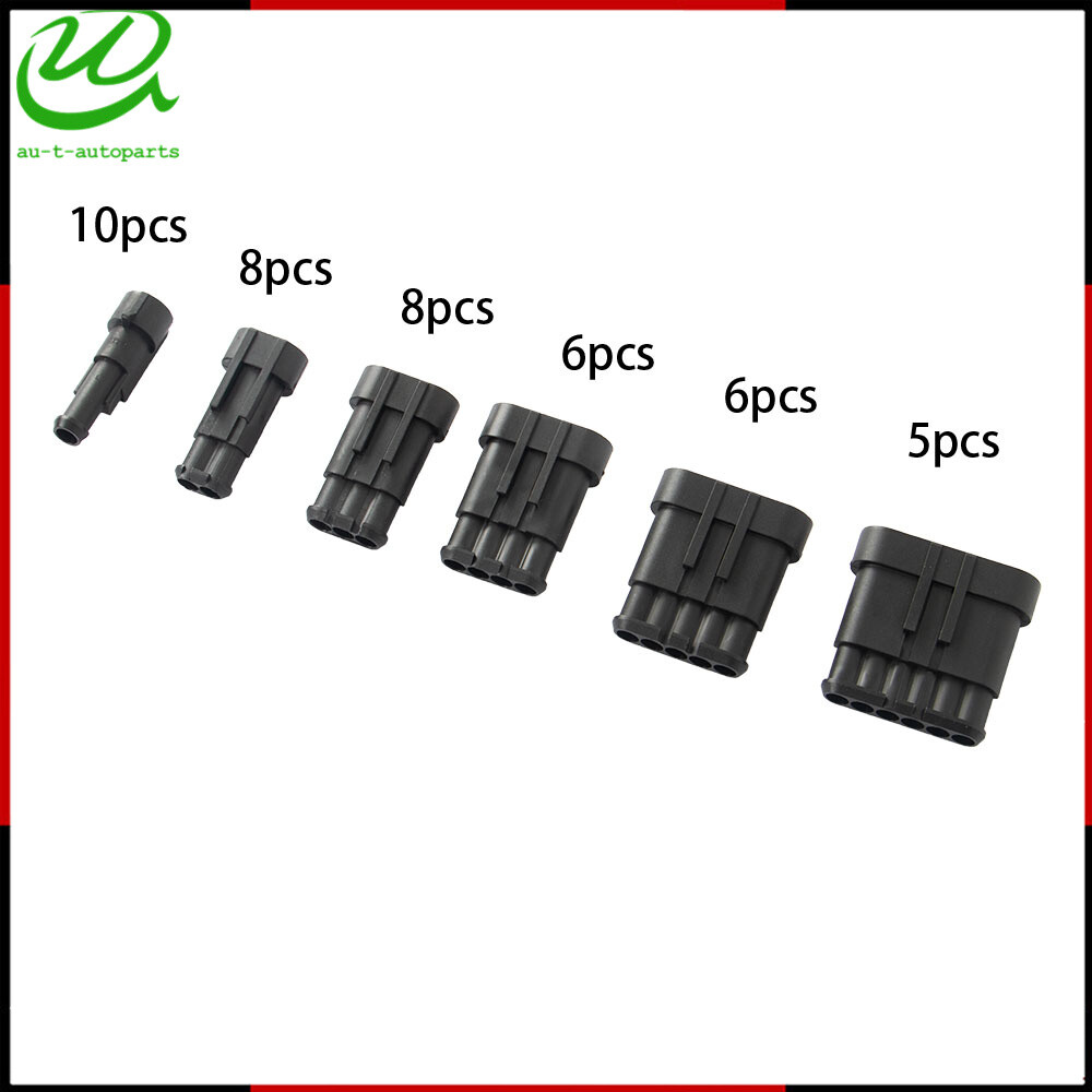 708Pcs Car Automotive Waterproof Electrical Wire Connector Plug 1-6 Pin ...