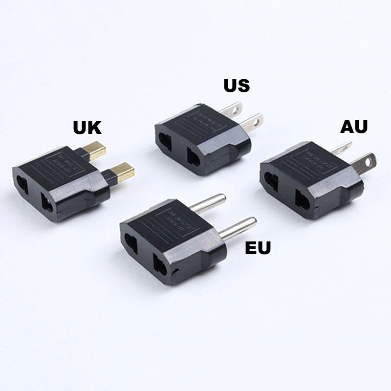 US EU To EU UK AU US Plug Travel Wall AC Power Charger Adapter Cable Converter eBay