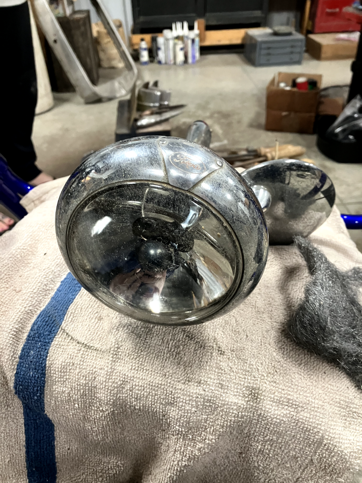 Vintage Ford Spotlight With Mirror | eBay