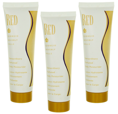 Red By GBH For Women Combo Pack: Body Lotion 4.8oz (3x1.6oz Bottles ...