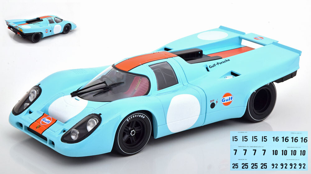 Vehicles 1/18 Scale CMR Porsche 917K Gulf Diecast Road 917 K | eBay