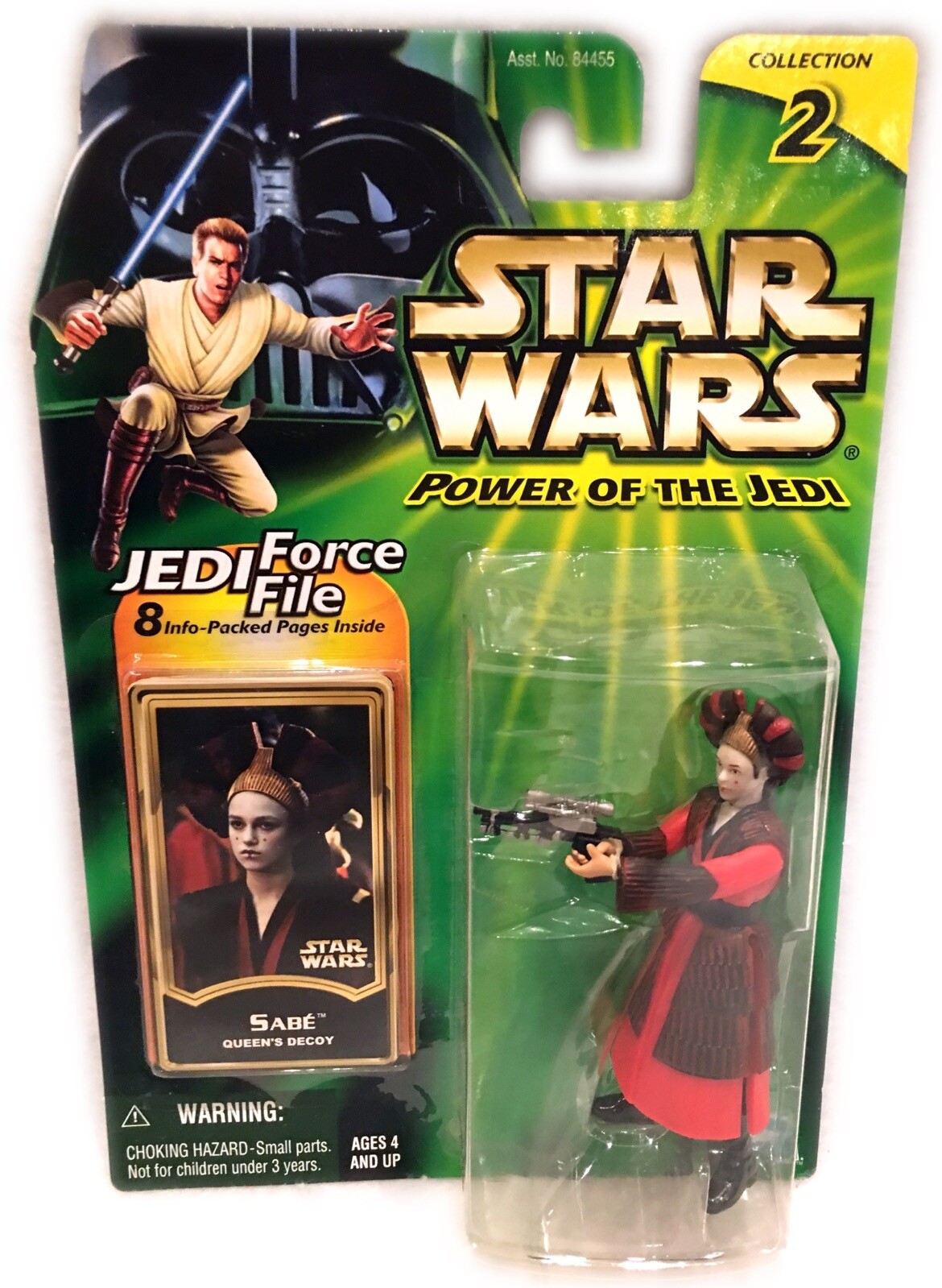 Star Wars Sabe Queen Amidala Decoy POTJ Power of the Jedi Action Figure ...
