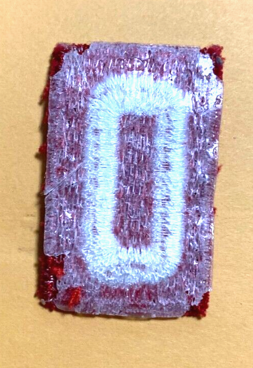 VINTAGE ZERO PATCH 1.5" X 1" PATCH | eBay