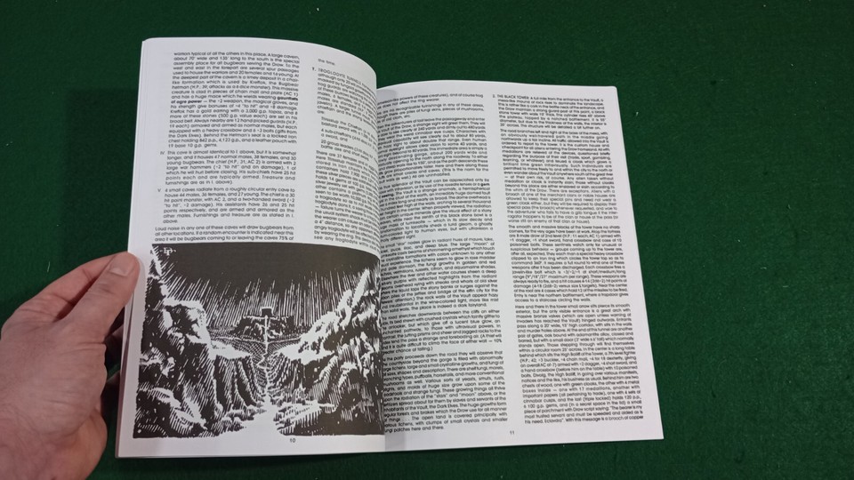 1e D3 Vault of the Drow Advanced Dungeons Dragons AD&D 1st | eBay