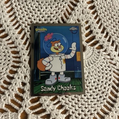 2025 Topps Chrome Spongebob Sandy Cheeks Base | eBay