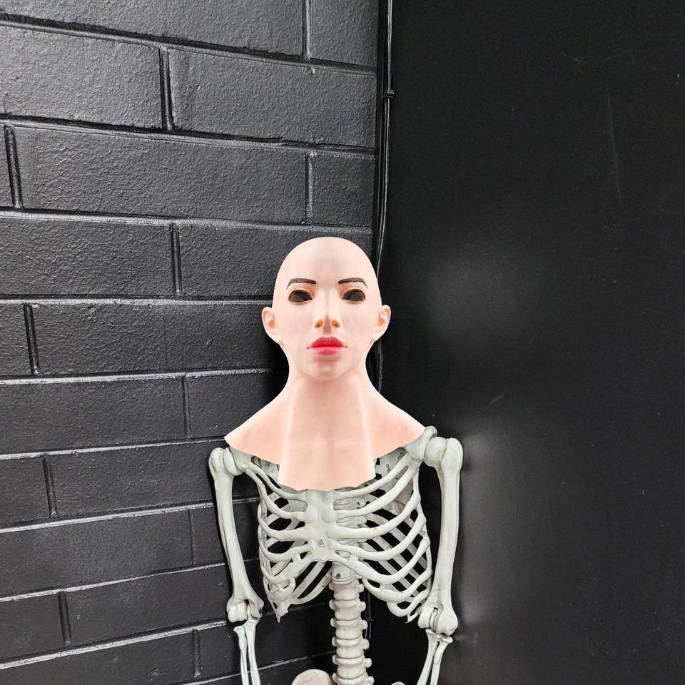 Realistic Latex Female Headgear for Cosplay Drag Queen Halloween ...