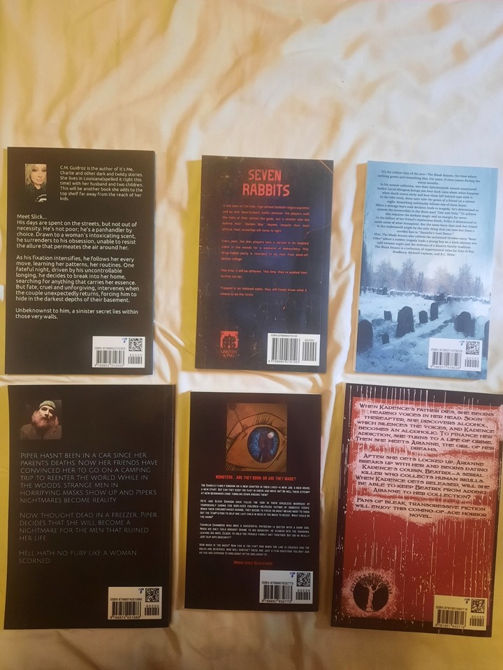 Lot of 6 EXTREME HORROR Books - AGE 18+ ONLY! - Timothy King, Lucas ...