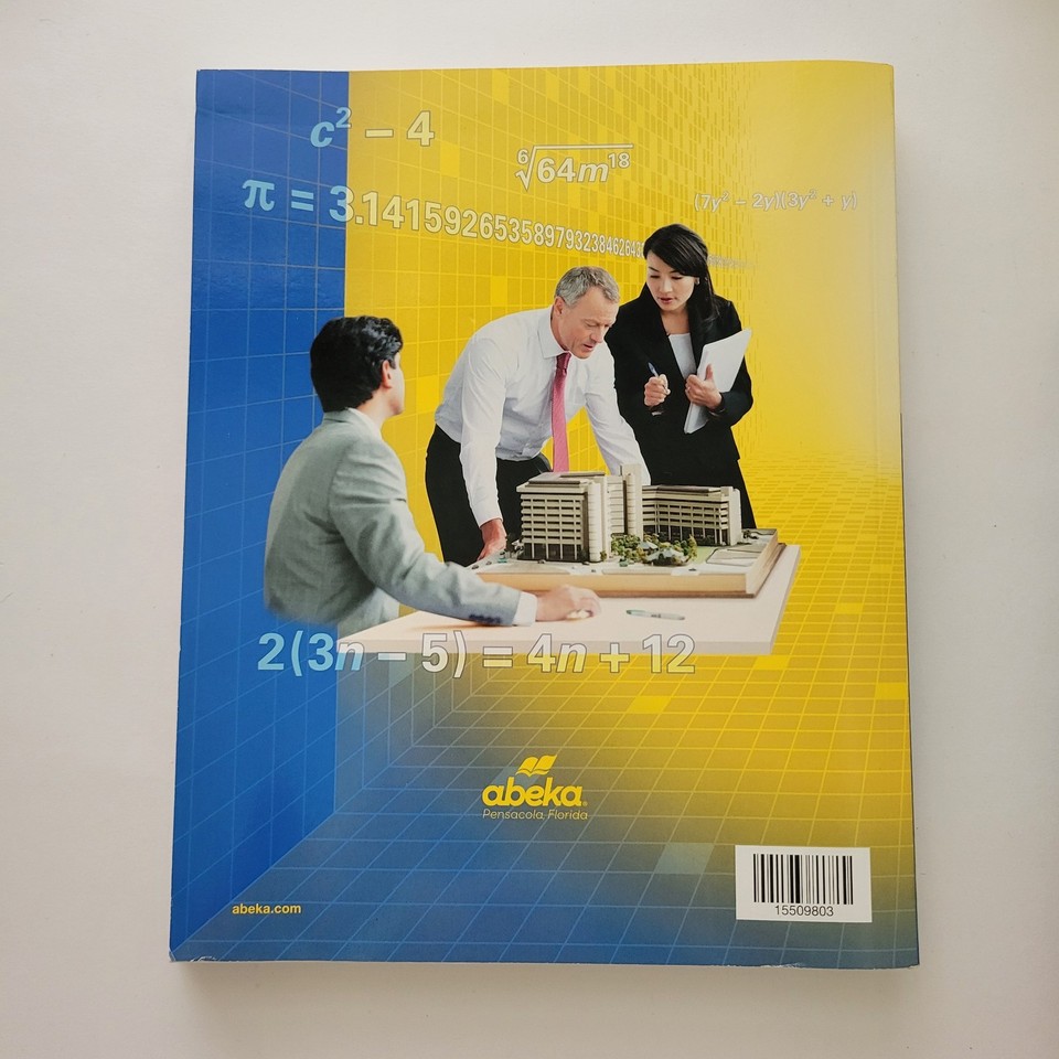 Abeka Mathematics Series Algebra 1 Textbook | eBay