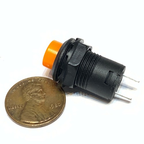 1 Piece Orange Momentary 12mm Switch round push button 12v on off | eBay