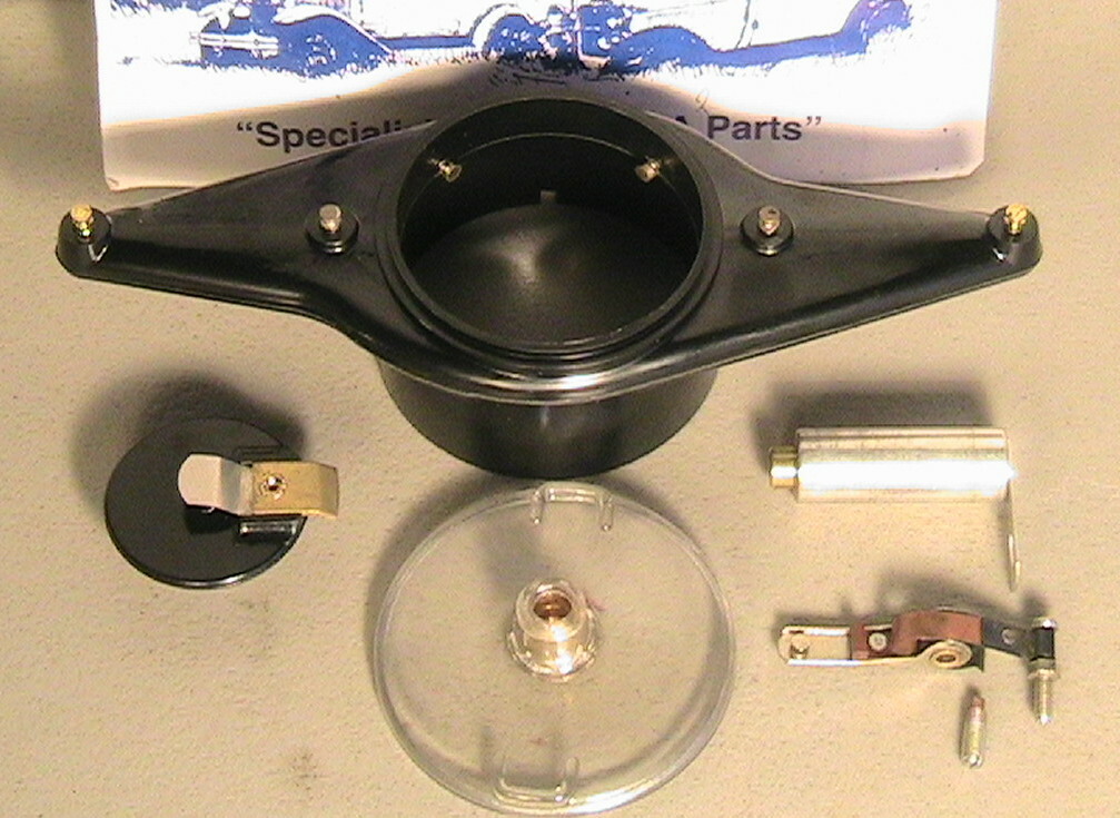1928-1931 Model A Ford Model A Tune-up Kit w/ Clear Distributor Cap ...