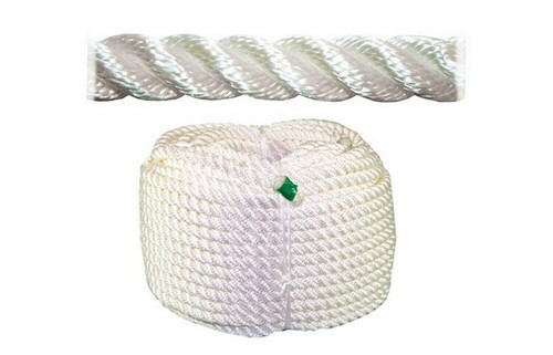 12mm x 50M Marine Boat Rope Coil Anchor Mooring Towing Lines Nylon High ...