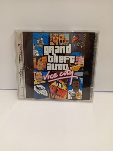 Grand Theft Auto: Vice City PC, 2-Disc, 2003 Jewel Case Windows 98/2000 ...