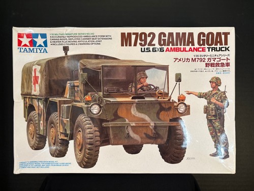 TAMIYA 35342 US 6x6 M792 Gamma Goat Ambulance Truck 1/35 Scale Kit | eBay