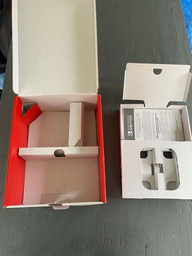 ~EMPTY BOX~ OFFICIAL Nintendo Switch White OLED Model PACKAGING ONLY ...