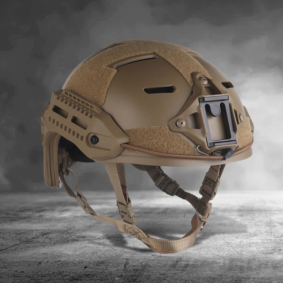 Rail Helmet Double Soft Lining Sports Helmet for Night Vision Device ...