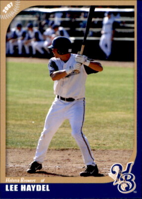 2007 Helena Brewers Grandstand #16 Lee Haydel Reserve Louisiana LA ...