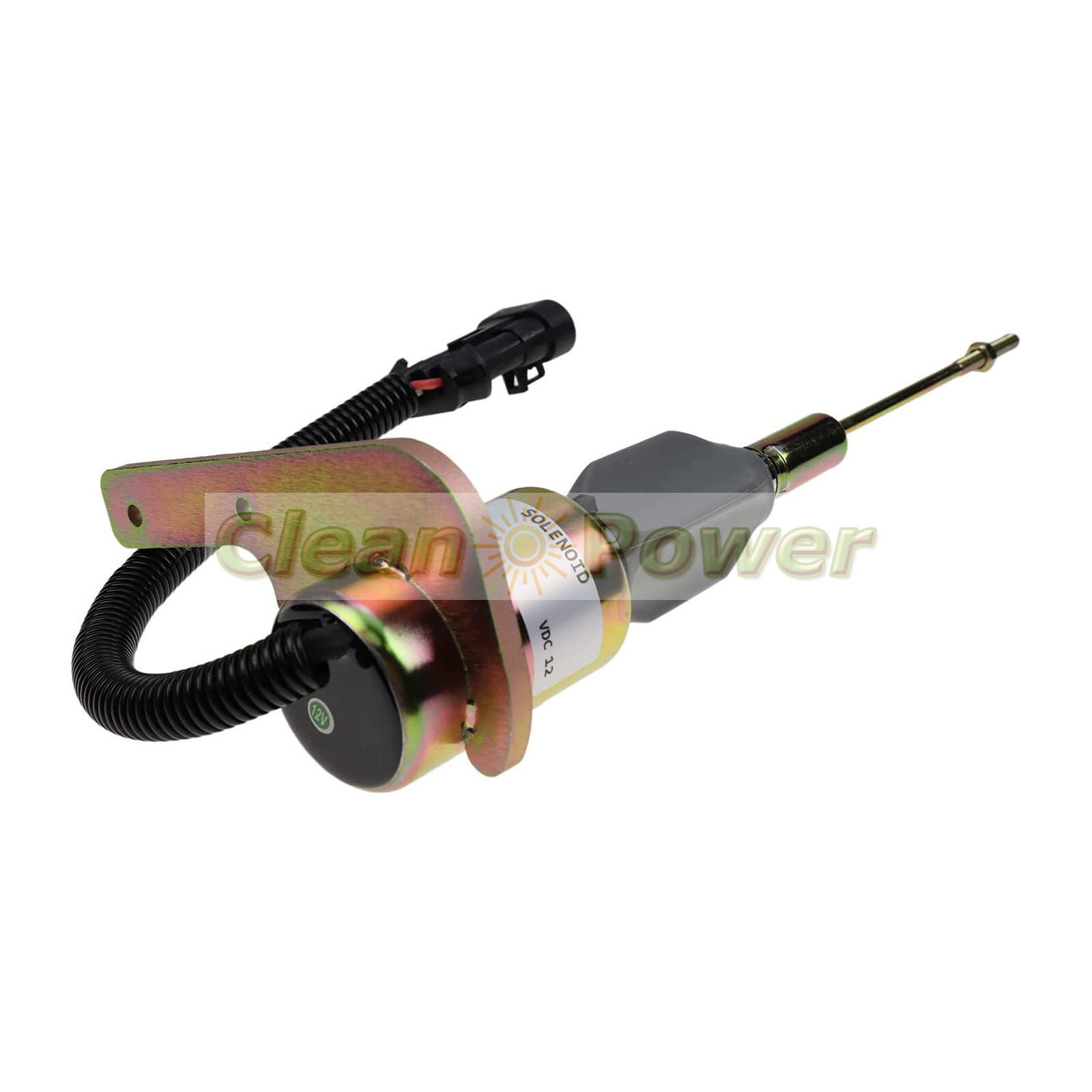 12V Fuel Solenoid 1820453C91 3913795 for Perkins 1300 Series Navistar ...