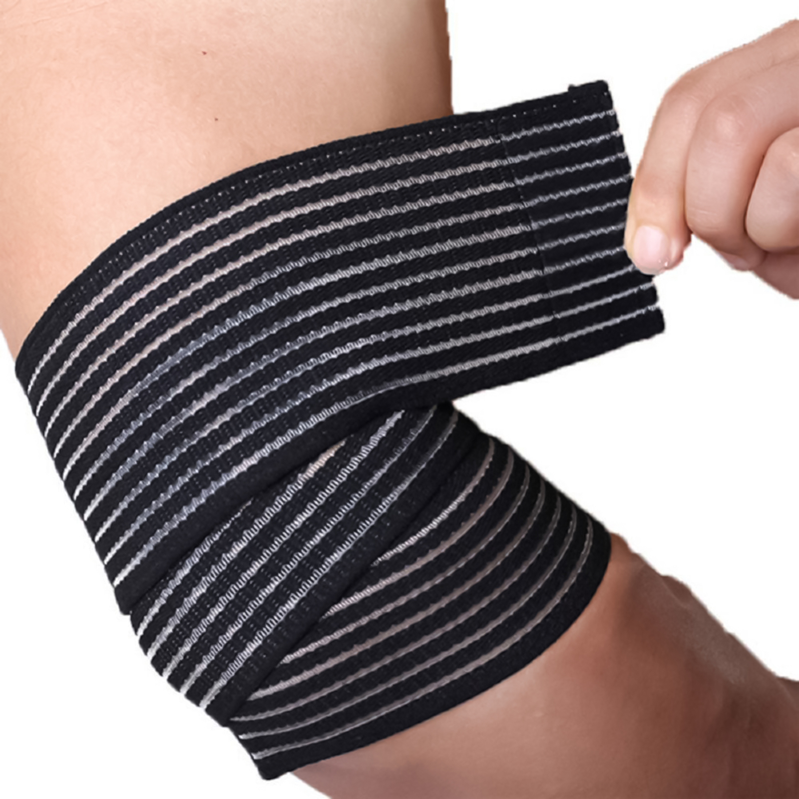1pc Elastic Support Wrap Soft Breathable Compression Tape Bandage ...