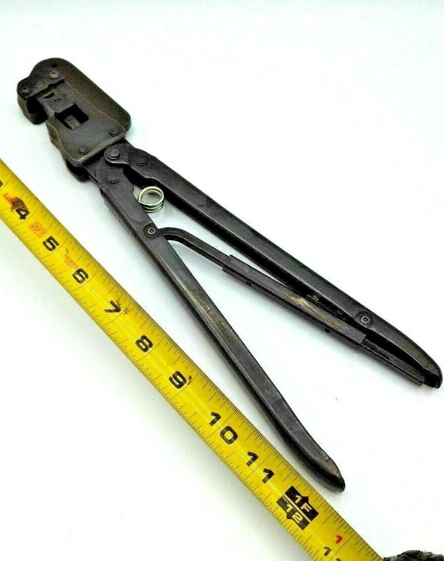 MINT!!! TE Connectivity AMP 69710-1-F Crimper with 224027-2 Die Set | eBay