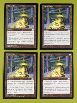 Thran Forge x4 Weatherlight 4x Playset Magic the Gathering MTG | eBay