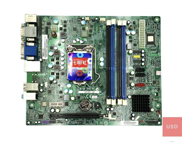 Acer Q65h2-ad Motherboard SKT LGA 1155 Ddr3 Intel Q65 for sale online ...