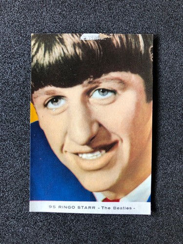 Ringo Starr Card 1964 #95 ULTRA RARE Film Actor TV Singer The Beatles ...