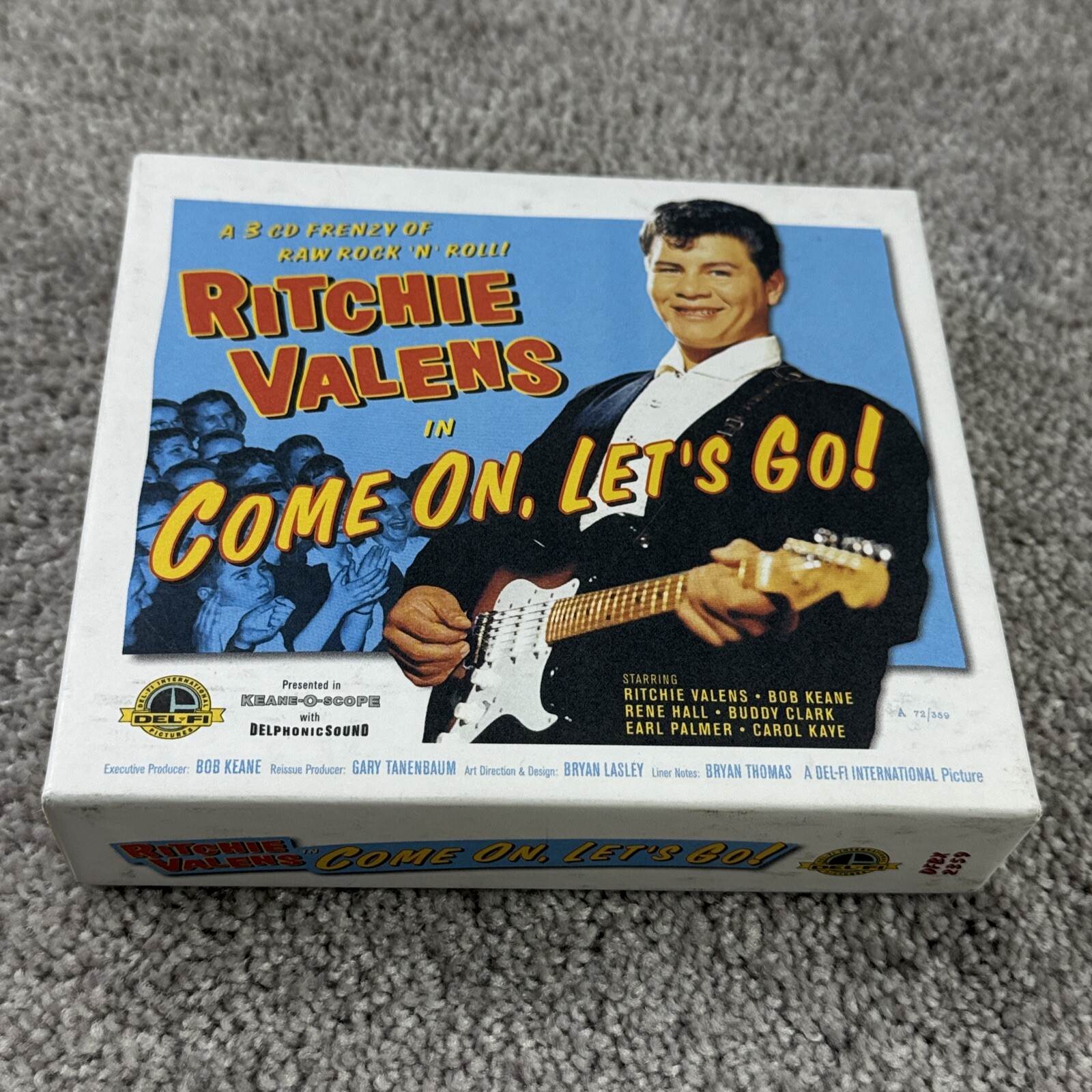 Come On, Let's Go [Box] by Ritchie Valens (CD, Apr-1998, 3 Discs, Del ...