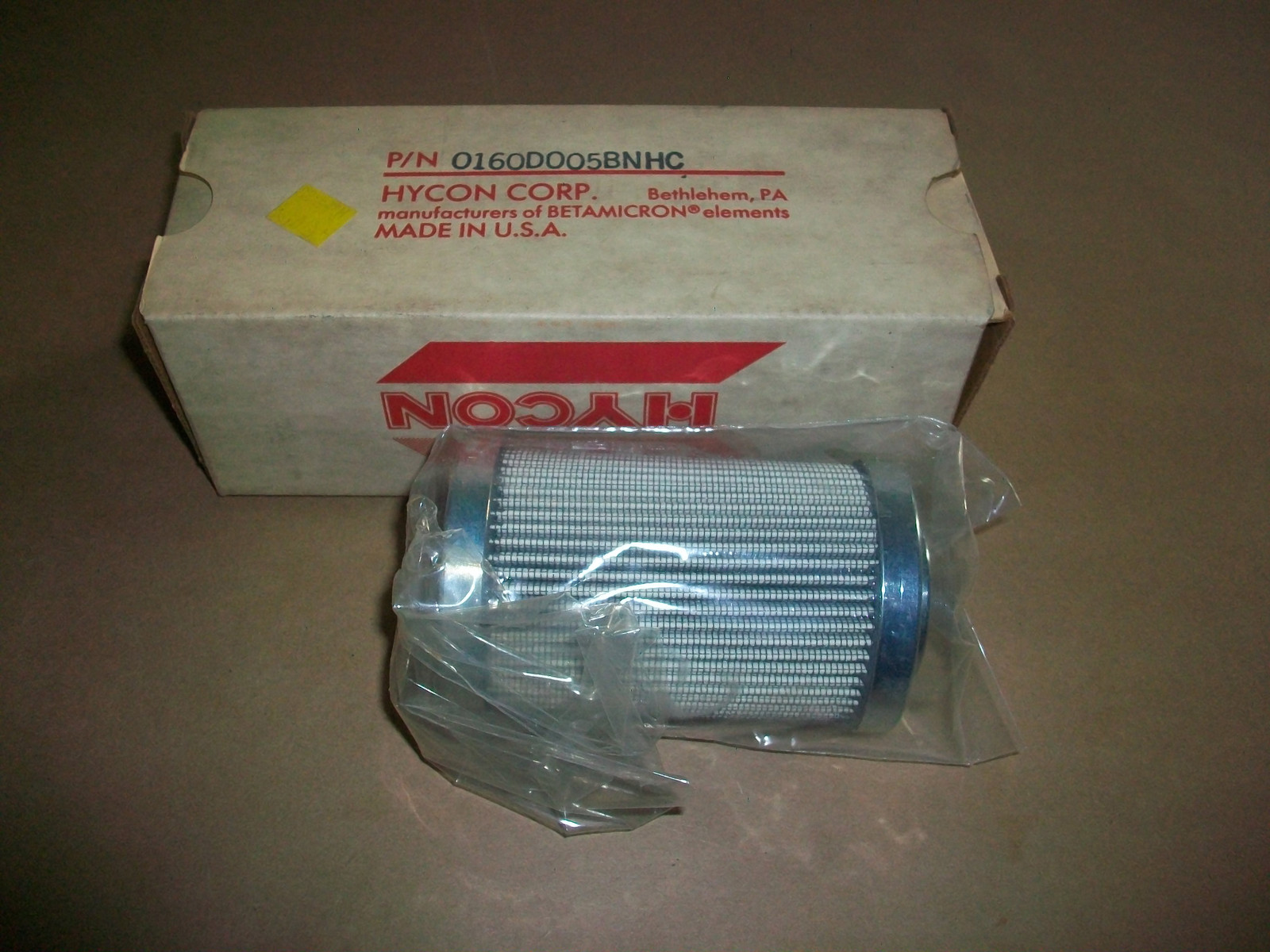 Hycon Hydraulic Filter 0160D005BNHC NEW IN BOX | eBay