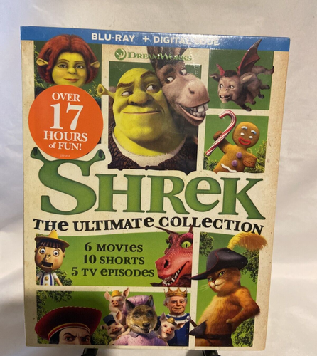 Shrek 4-Movie The Ultimate Collection (Blu-ray, 2018)Mike Myers ...