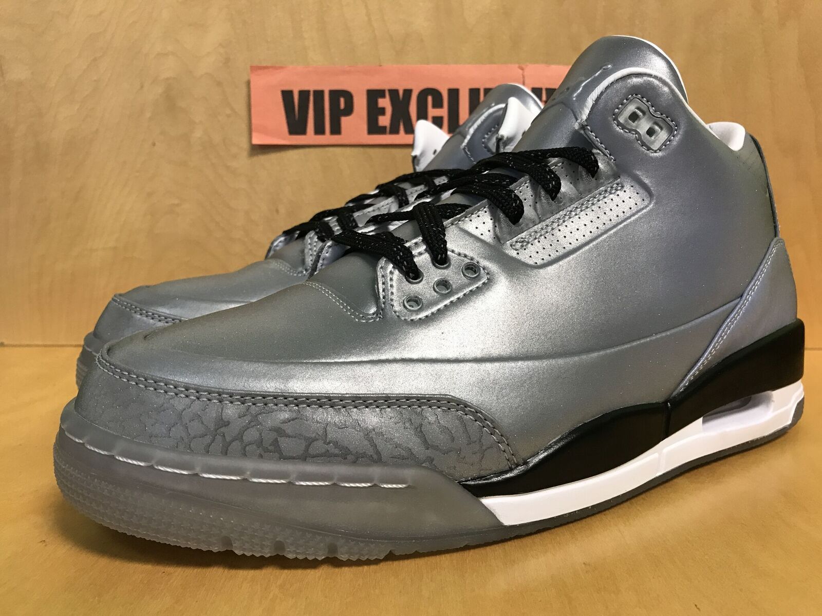 Nike Jordan Retro 3 5LAB3 Reflective Silver 3M 631603-003 Size 10.5 | eBay
