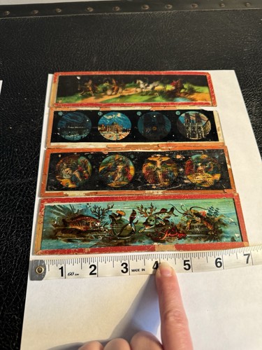 Antique Lot of Glass Magic Lantern Slides | eBay