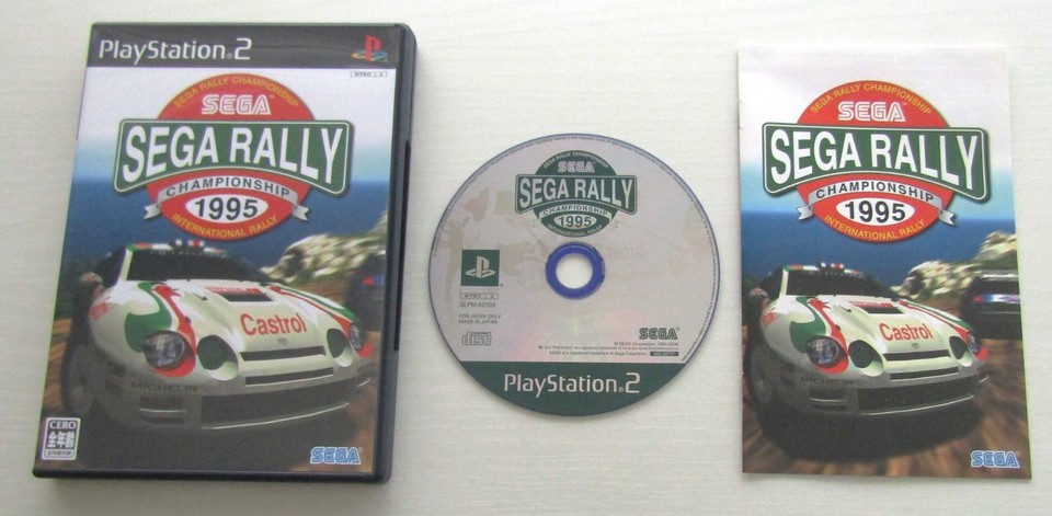 PS2 Sega Rally 2006 + Sega Rally ChapionShip Japan Racing Sony ...