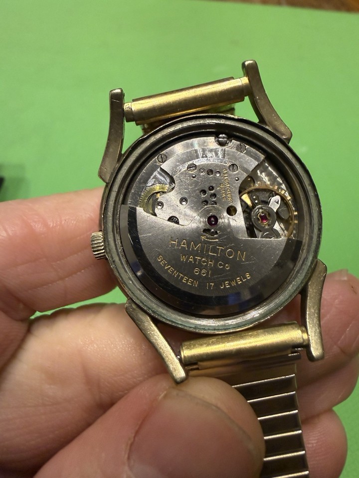 Vintage Hamilton K-407 Automatic Men’s Watch With Box | eBay