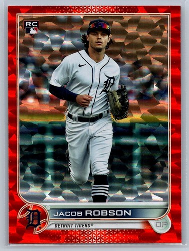 2022 Topps #623 Jacob Robson Green Foilboard #/299 Detroit Tigers | eBay