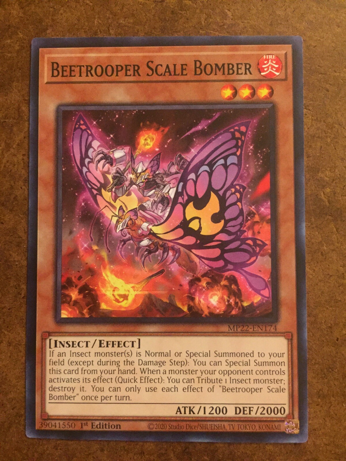 Beetrooper Scale Bomber MP22-EN174 Yugioh Trading Card | eBay