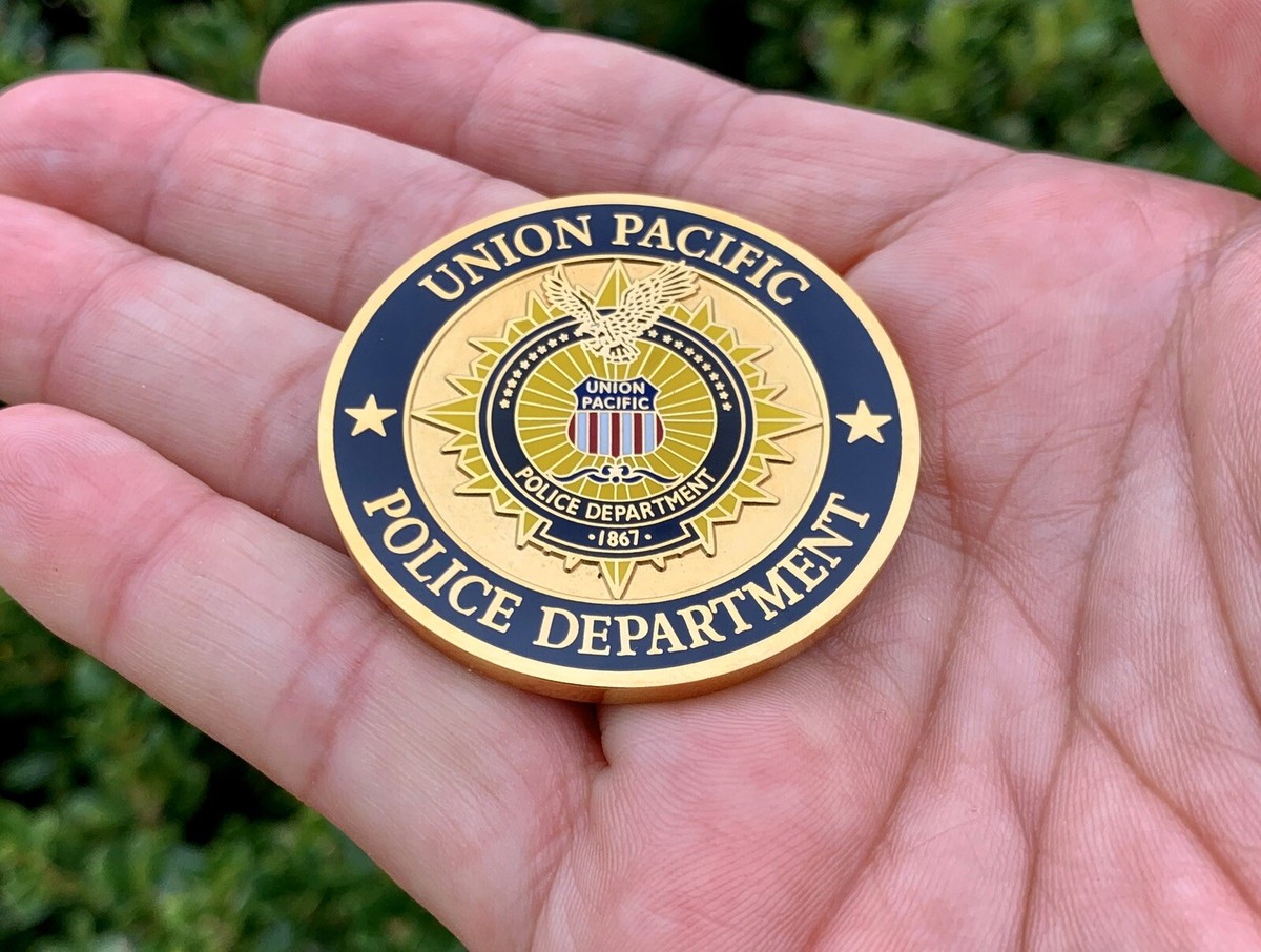 Union Pacific Police Badge Badges K S — The Railroad Police