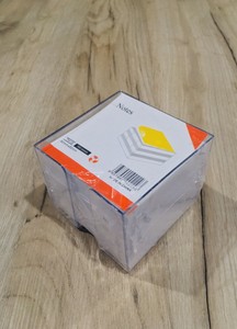 Non-Sticky Note Pad Cube Block 700 White Post Loose Paper Memo Sheets ...