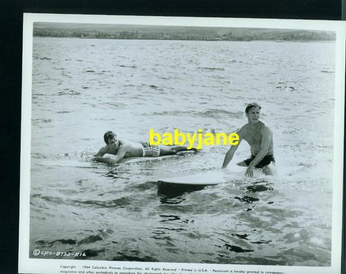 TAB HUNTER FABIAN FORTE VINTAGE 8X10 PHOTO 1964 BATHING SUITS ON ...