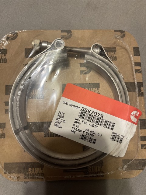 3067979 OEM Cummins V Band Clamp for sale online | eBay