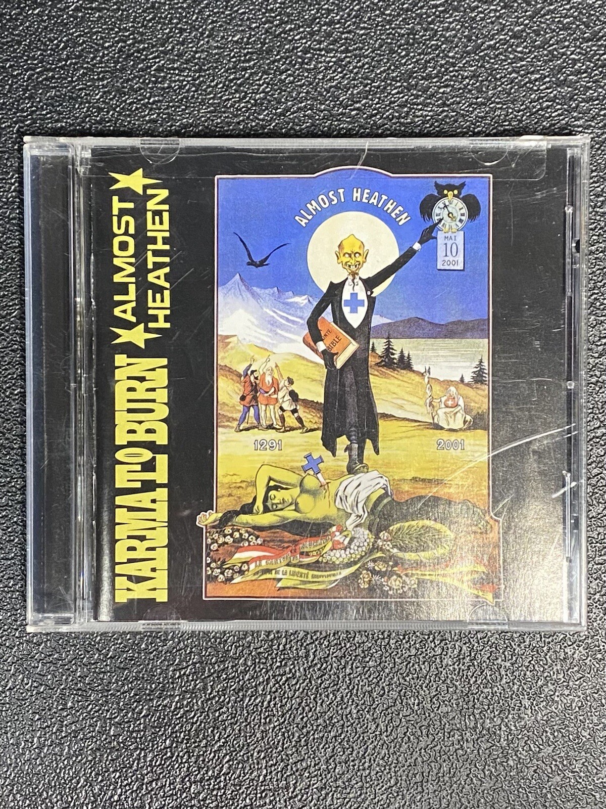 Almost Heathen by Karma to Burn (CD, Aug-2001, Spitfire Records (USA ...