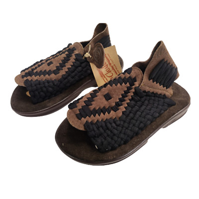CHUBASCO CH-AZTEC MEN'S SANDLE HAND MADE IN MEXICO BLACK TOBACCO MSRP ...