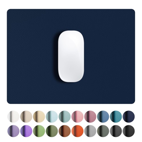 Leather Desk Pad Protector Office Desk Mat Large Mouse Pad Non-Slip PU ...