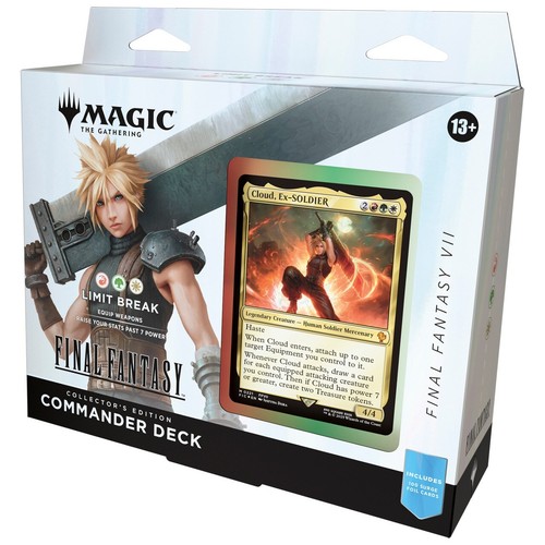 Limit Break Collectors Edition Commander Deck Final Fantasy PRESALE ...