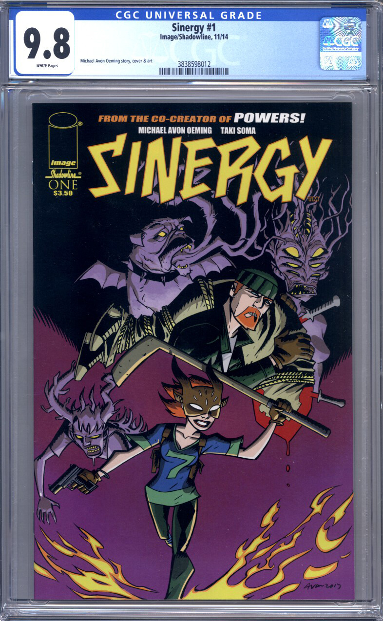 Sinergy #1 Image/Shadowline Comics (2014) 1st Print CGC 9.8 | eBay