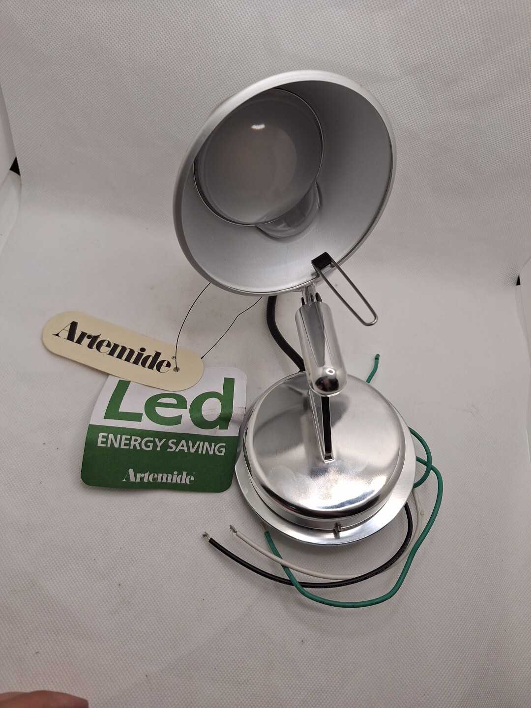 ARTEMIDE A043508 Tolomeo Micro Single LED, Faretto, Wall Spot, Aluminum ...