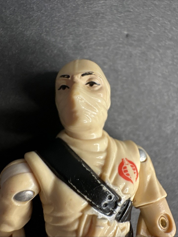 Vintage Hasro GI Joe Storm Shadow Ninja 1984 Figure Only Yellowed | eBay