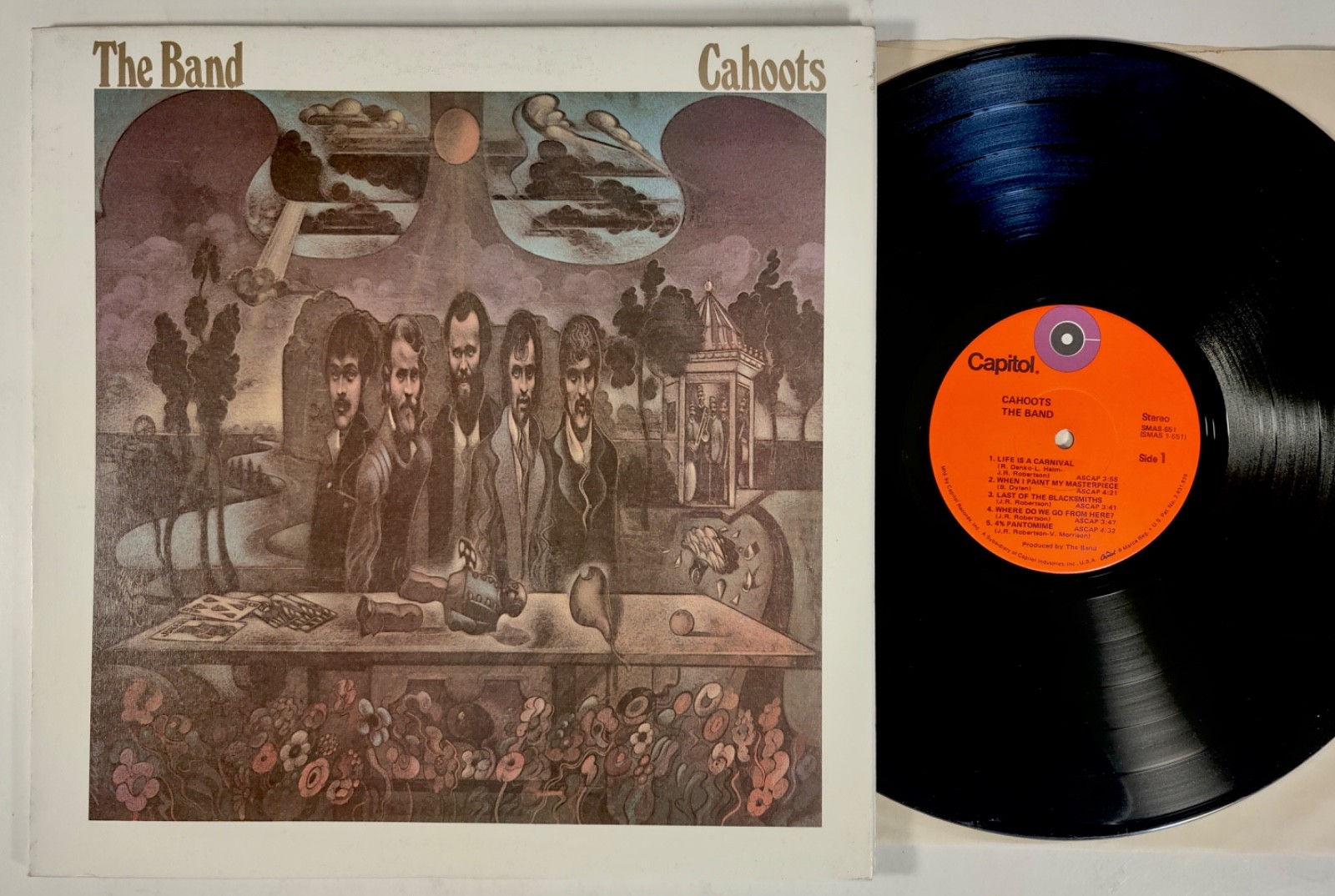 Band, the Cahoots LP Matte cover | eBay