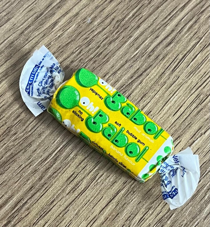 1990s Oh! Babol Bubble Gum - Unopened Vintage Turkish Chewing Gum | eBay
