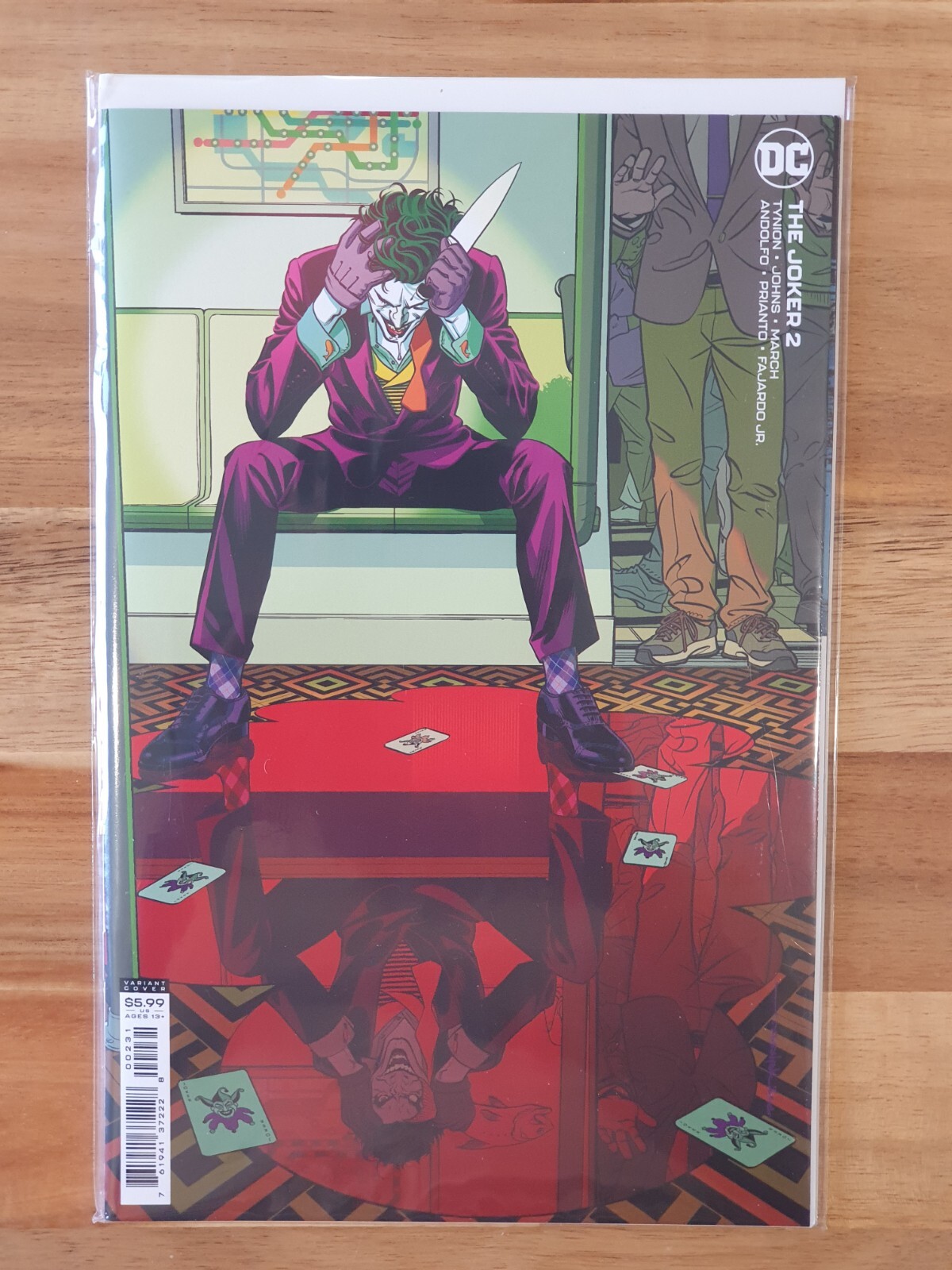 THE JOKER #2 Variant Cover 1st Appearance of Vengeance - DC Comics ...